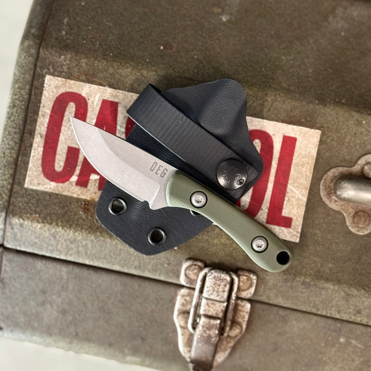 OD GREEN G10 PIKE FIXED BLADE – OEGEDC